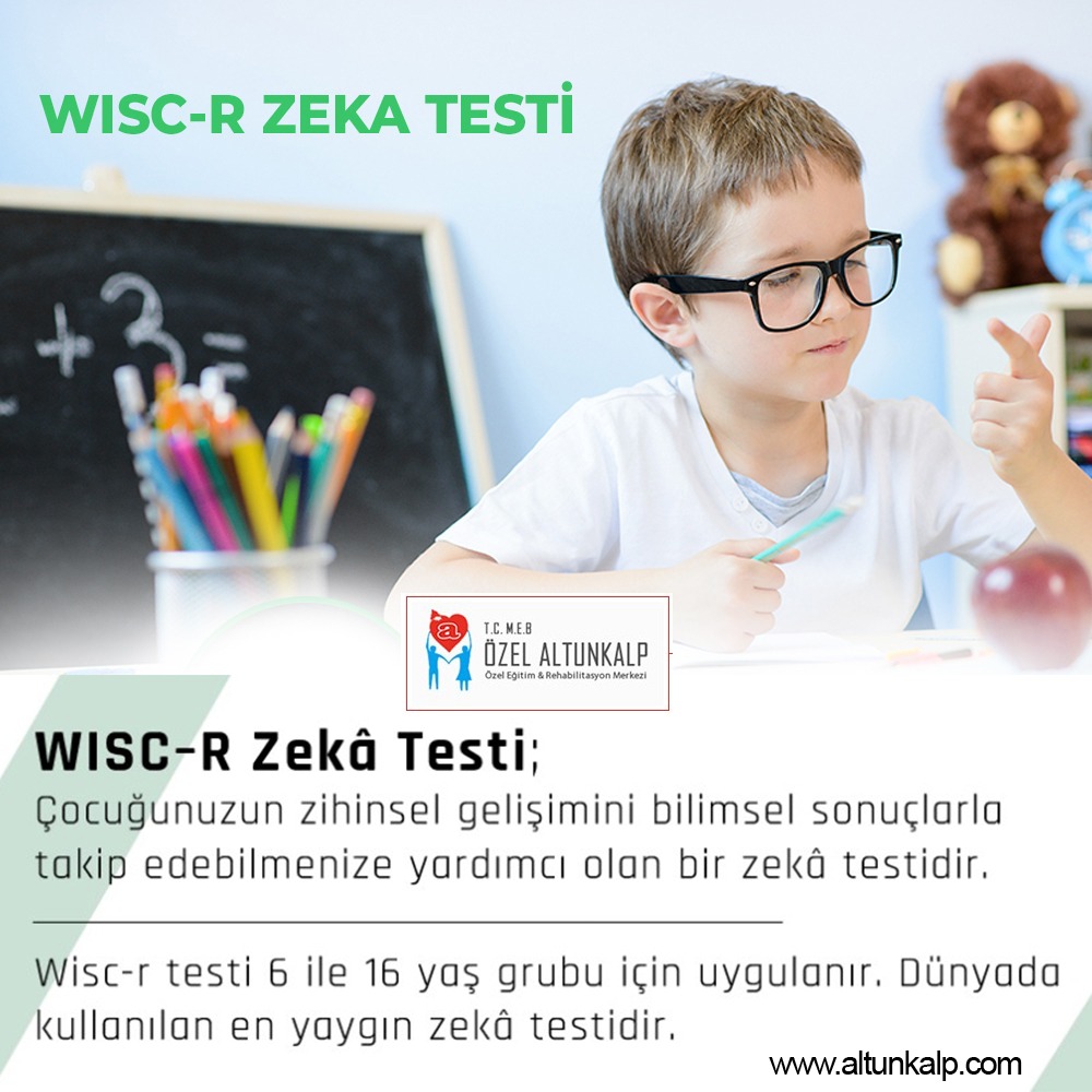 Tüm Zeka Testleri Uygulamaları - Altunkalp Özel Rehabilitasyon Merkezi